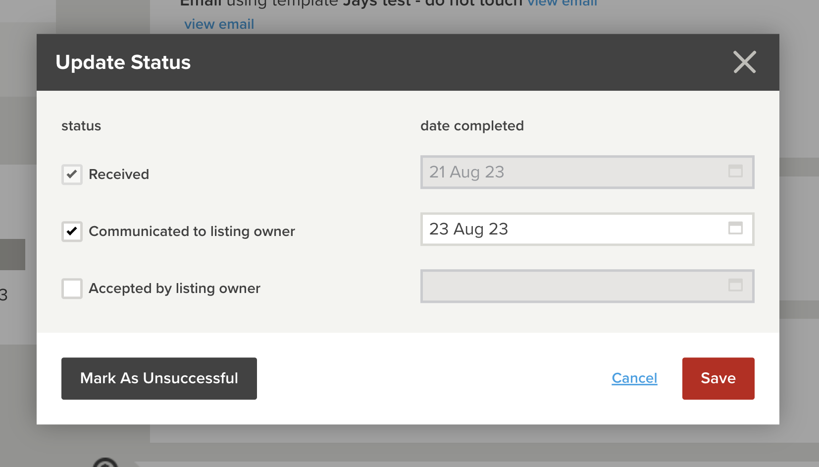 Tenancy Applications in Rex CRM – Rex Software Support